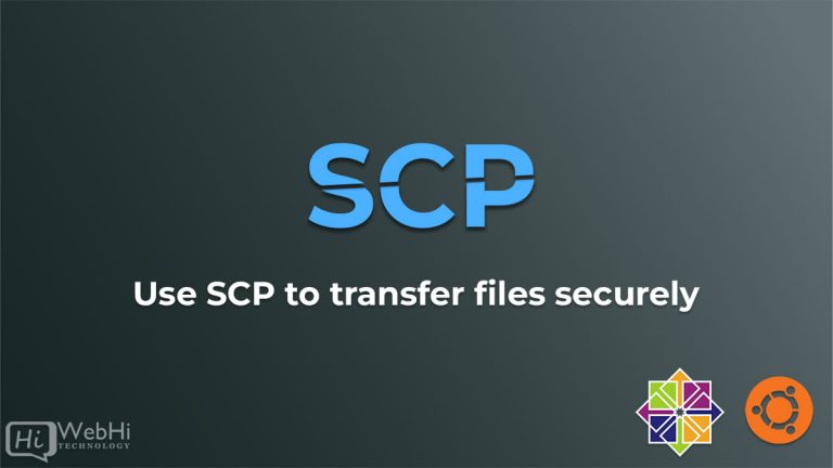 Use the SCP command to transfer files securely - Tutorial & Documentation