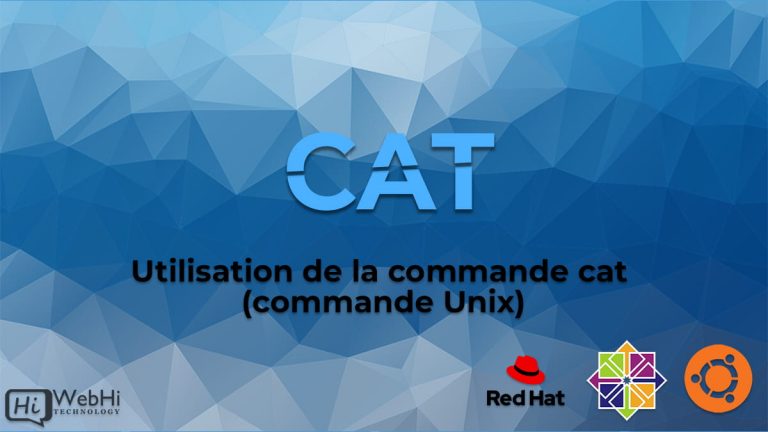 Utilisation de la commande cat (commande Unix) et exemples d'utilisation - Tutoriel & Documentation