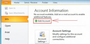 How to configure email manually in Outlook - Tutorial & Documentation