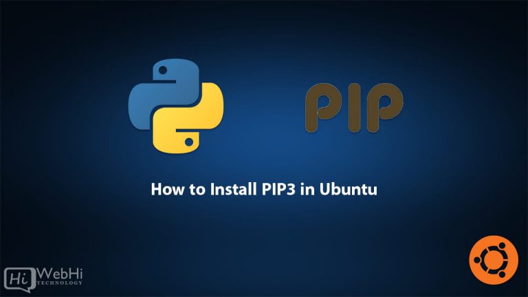 How to install Pip3 in Ubuntu - Tutorial & Documentation