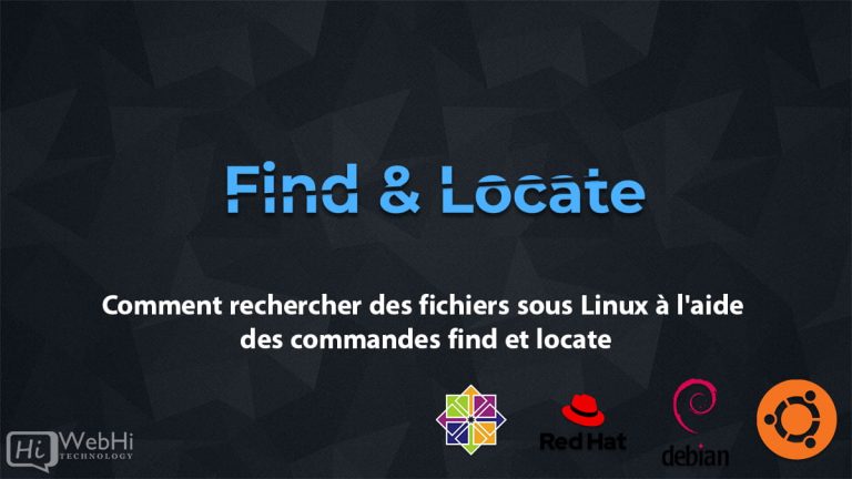 Comment rechercher des fichiers sous Linux à l'aide des commandes find et locate - Tutoriel ...