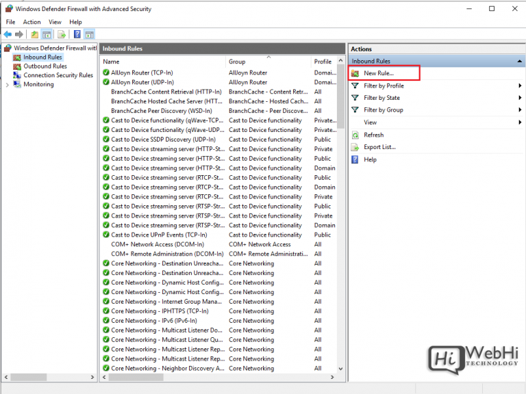 How To Configure Windows Server Firewall Tutorial And Documentation