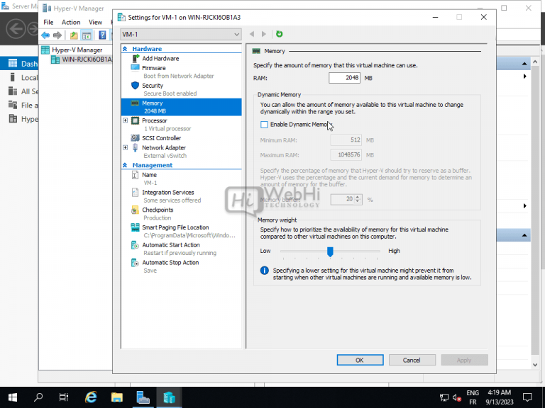 Mastering Hyper-V: Setting up Virtual Environments on Windows Server - Tutorial & Documentation