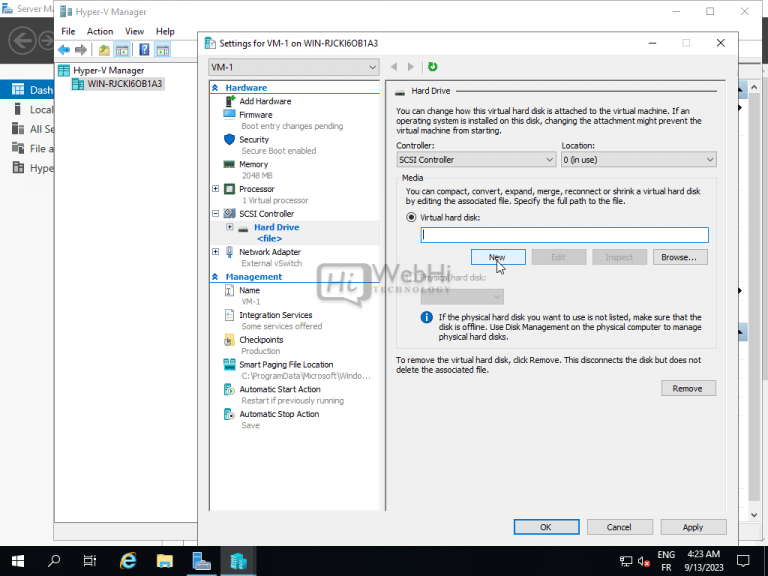 Mastering Hyper-V: Setting up Virtual Environments on Windows Server - Tutorial & Documentation