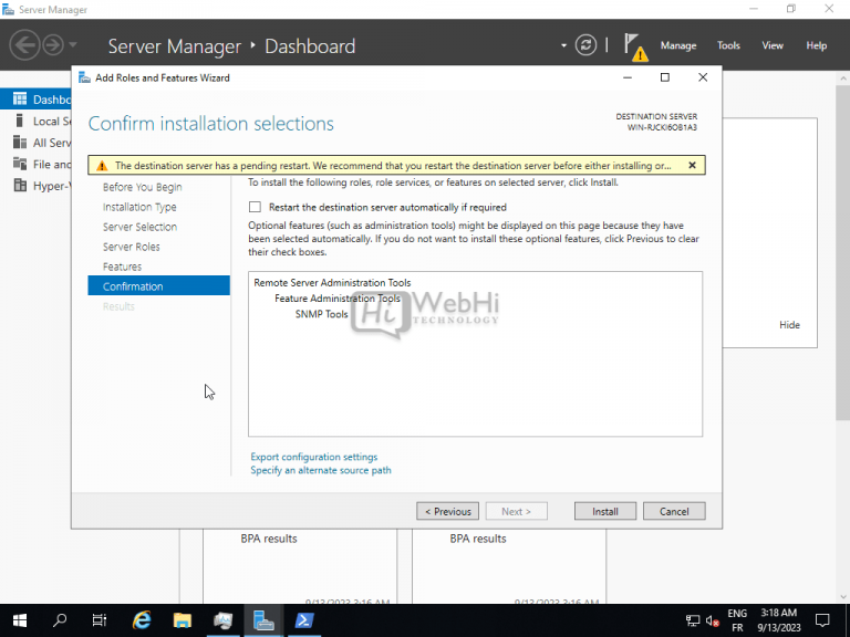Mastering Hyper-V: Setting up Virtual Environments on Windows Server - Tutorial & Documentation