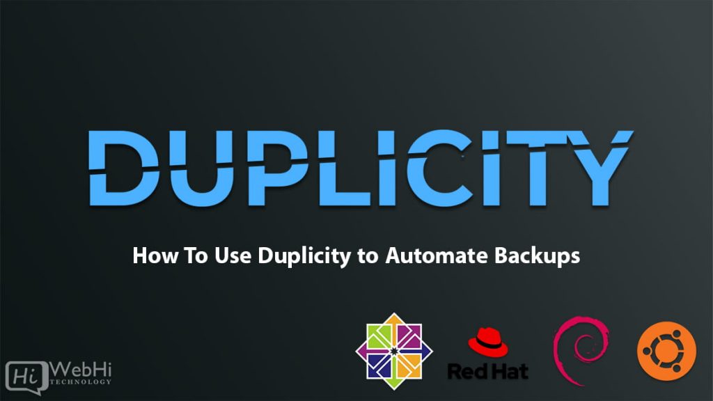 How To Install And Use Duplicity To Automate Backups Tutorial And Documentation