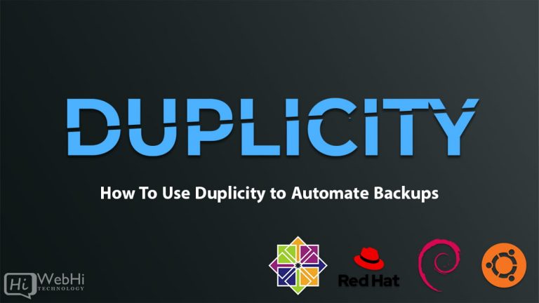 How to install and use Duplicity to Automate Backups - Tutorial & Documentation