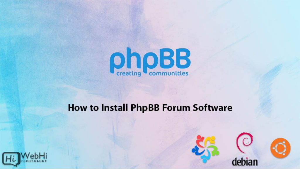 How to install PhpBB Forum package - Tutorial & Documentation