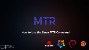How to Use the Linux MTR Command - Tutorial & Documentation