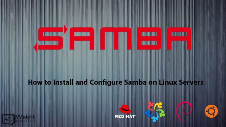 How To Install And Configure Samba On Linux Servers Tutorial And Documentation