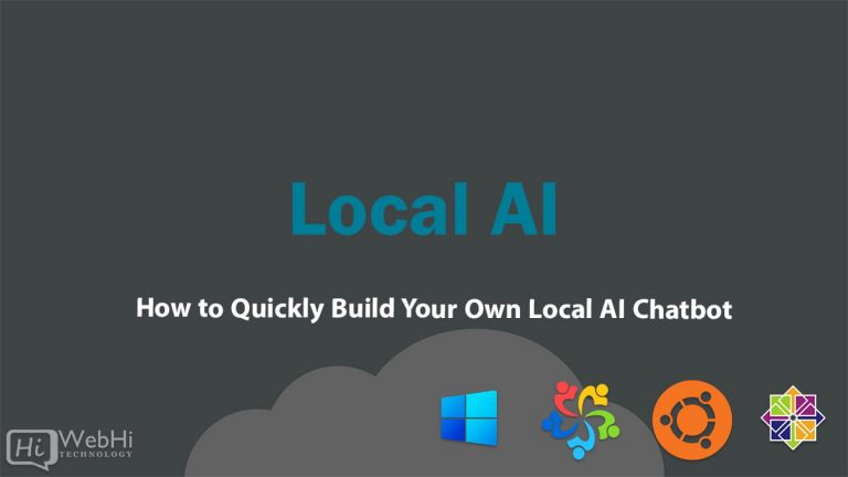 How to Quickly Build Your Own Local AI Chatbot - Tutorial & Documentation