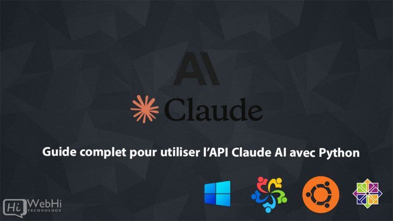 Guide complet pour utiliser l'API Claude AI avec Python. - Tutoriel & Documentation