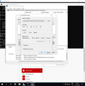 Setup network load balancing on Windows server - Tutorial & Documentation