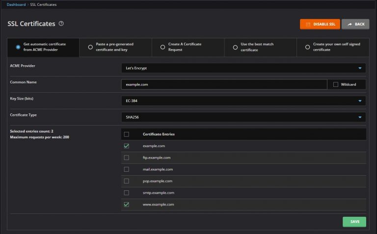 How to setup SSL certificate on DirectAdmin - Tutorial & Documentation